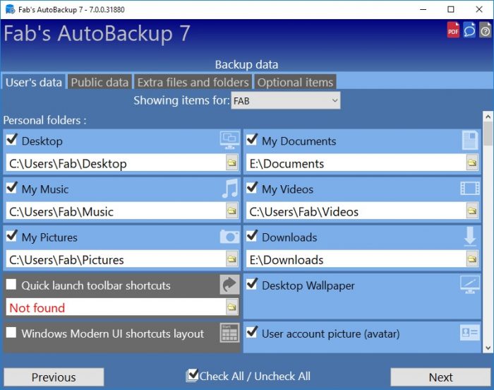 How to backup using Fab’s AutoBackup 7 Pro | GeGeek
